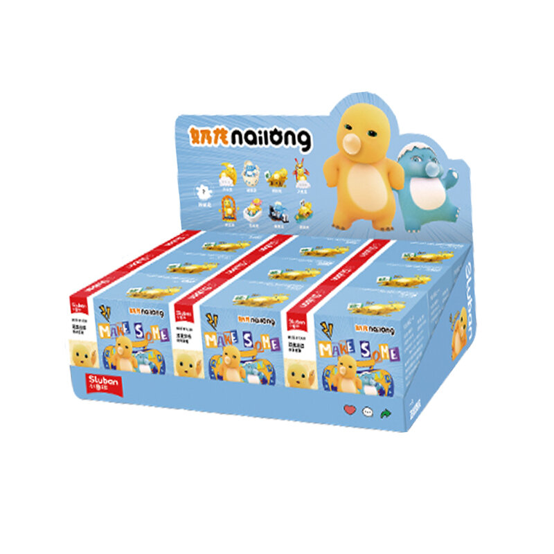 Конструктор унисекс SLUBAN Little Nailong Second Round Mystery Boxes, Full Box 9 шт.