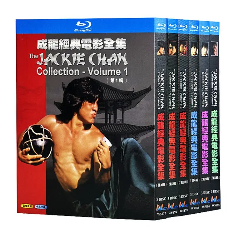 Blu-ray Ultra HD коллекция фильмов Джеки Чана 74 фильма