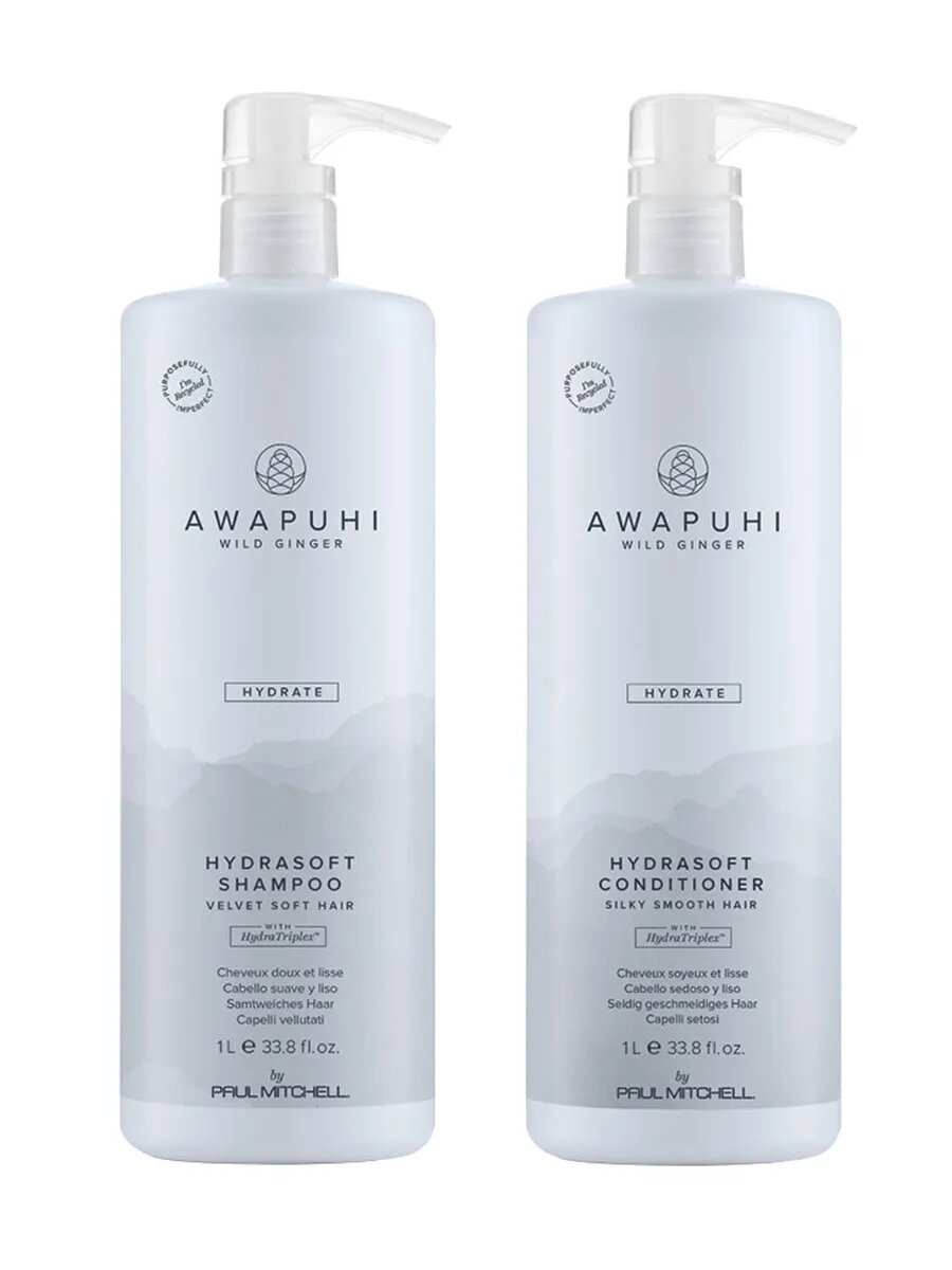 Paul Mitchell Набор для волос Hydrasoft Duo 2 x 1000 мл