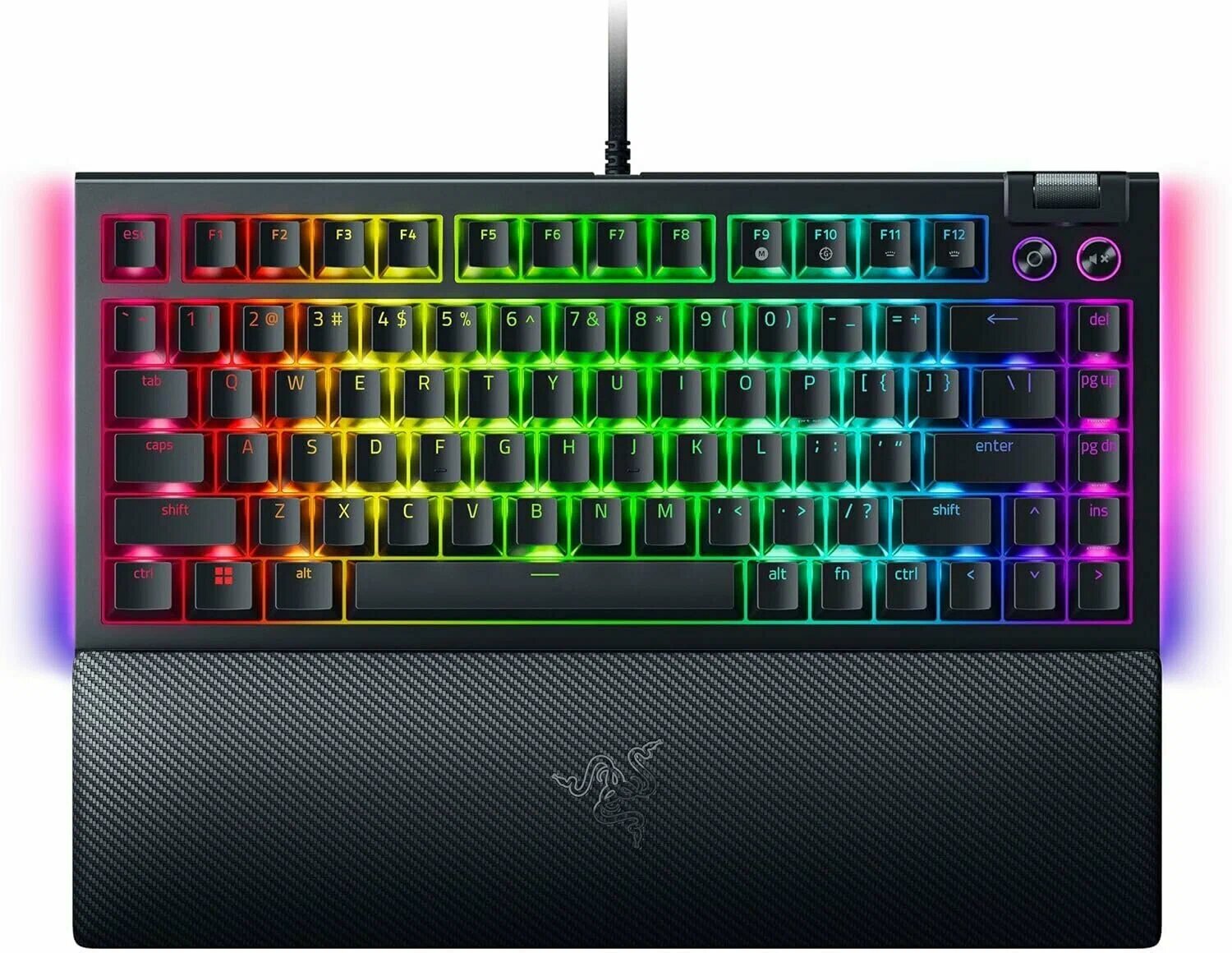 Игровая клавиатура Razer BlackWidow V4 75%, Black (RZ03-05001700-R3M1)