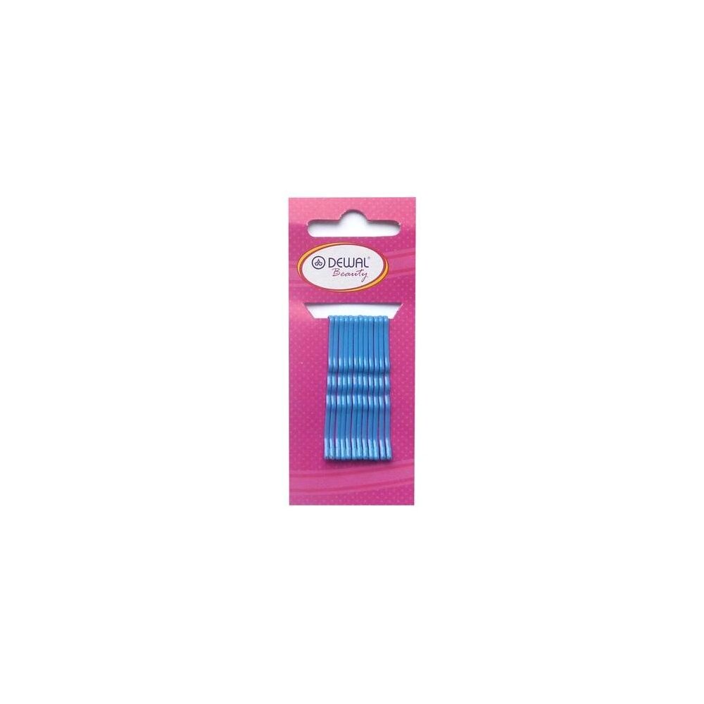 Dewal Beauty N-12BLUE Невидимки dewal beauty волна 50 мм (12 шт) синие