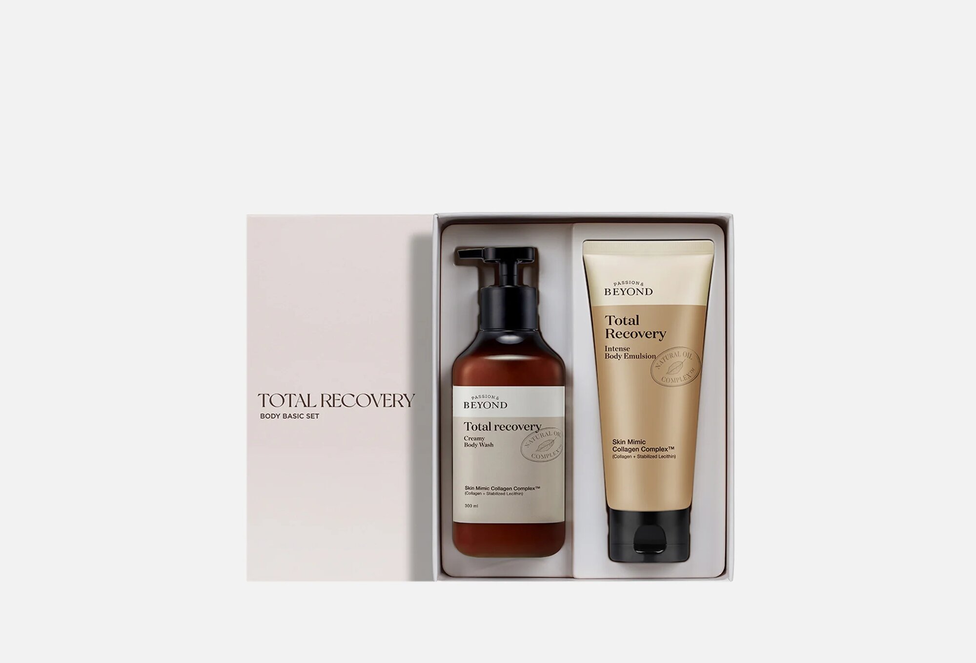 Passion&Beyond Total Recovery Body Basic Set Набор для ухода за кожей тела 2шт