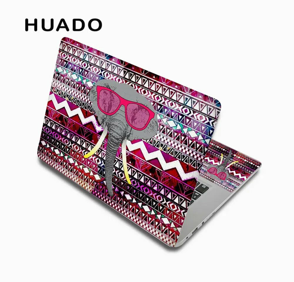 Виниловая наклейка для ноутбука HUADO laptop skin 4, 15 inch