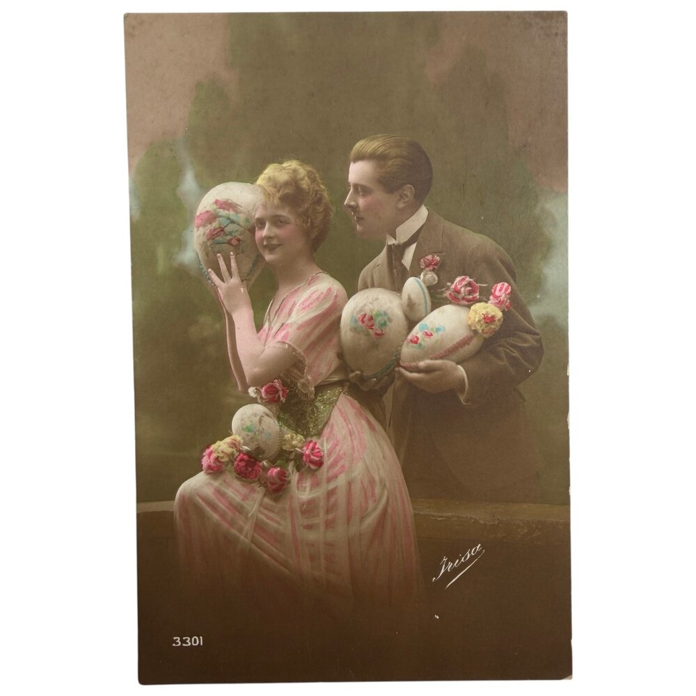 Почтовая открытка "Пасхальные грёзы" 1900-1917 гг. Германская Империя