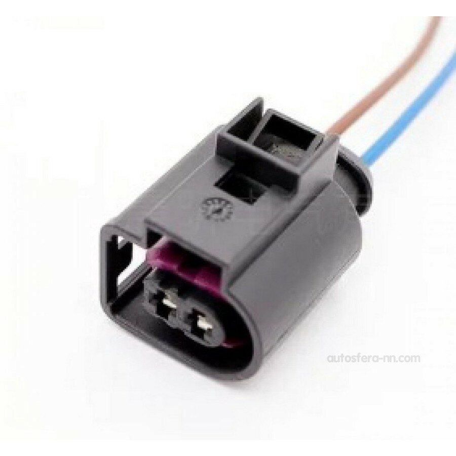 AIRLINE AECC451 Разъем 2 PIN с проводами для генератора SKODA FABIA/RAPID/VW POLO/ звук. сигнала VAG, HAVAL