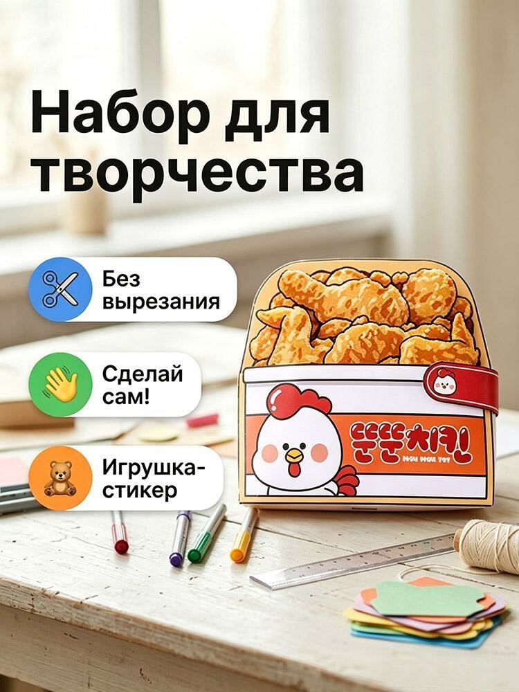 2D наклейки-игрушки для детей