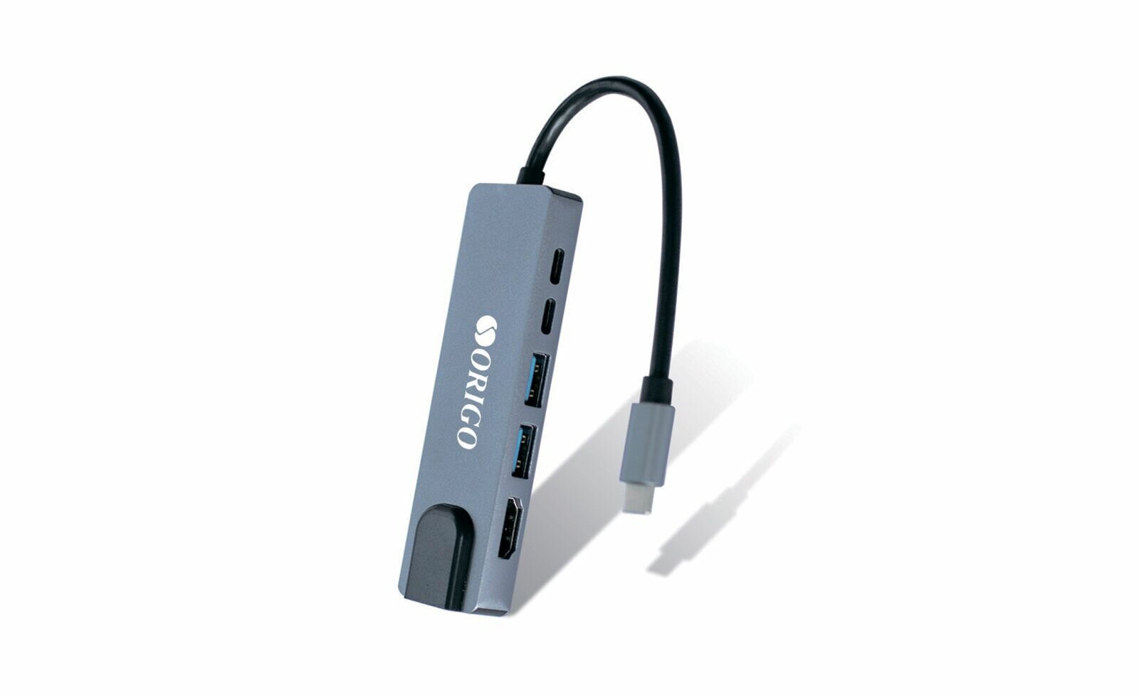 USB-концентратор ORIGO 6 в 1 HDMI, RJ-45, USB Type-C OU3340NPD/A1A