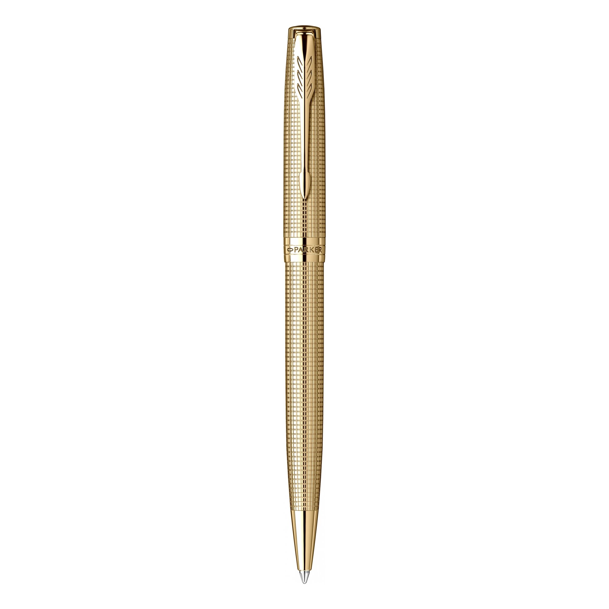 Ручка шариковая Parker Sonnet Royal SE Ciselé Golden , стержень: M, цвет чернил: black, в подарочной упаковке 2209267