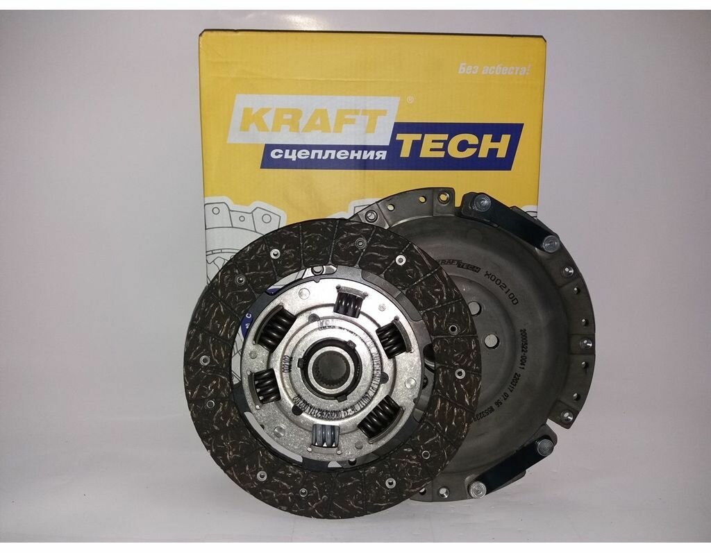 Комплект сцепления VW Golf 2 1.8 16V, Golf 3 2.0, KRAFTTECH W00210J9