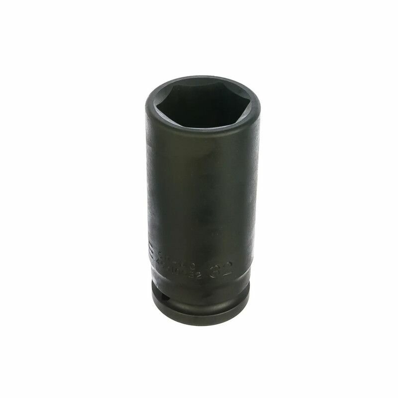 Головка торцевая ударная 3/4" шестигранная, 32 мм, L100 мм, Force 46510032