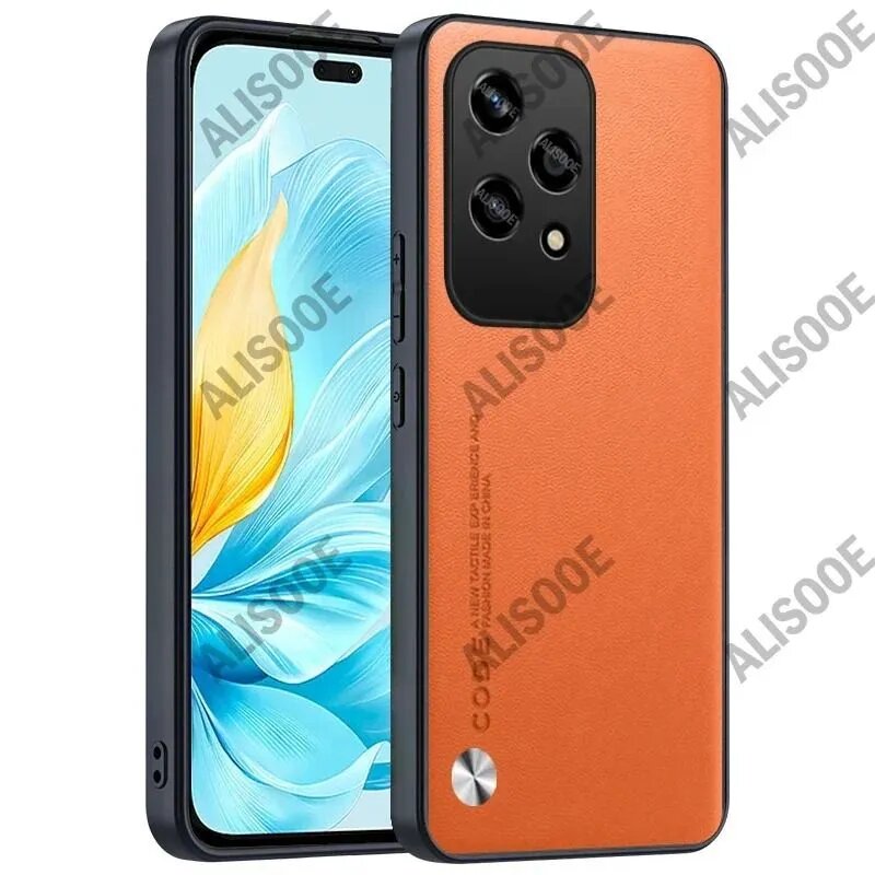 Слайд-объектив Funda для Honor 200 Lite 5G Case Вращающаяся магнитная крышка кольца