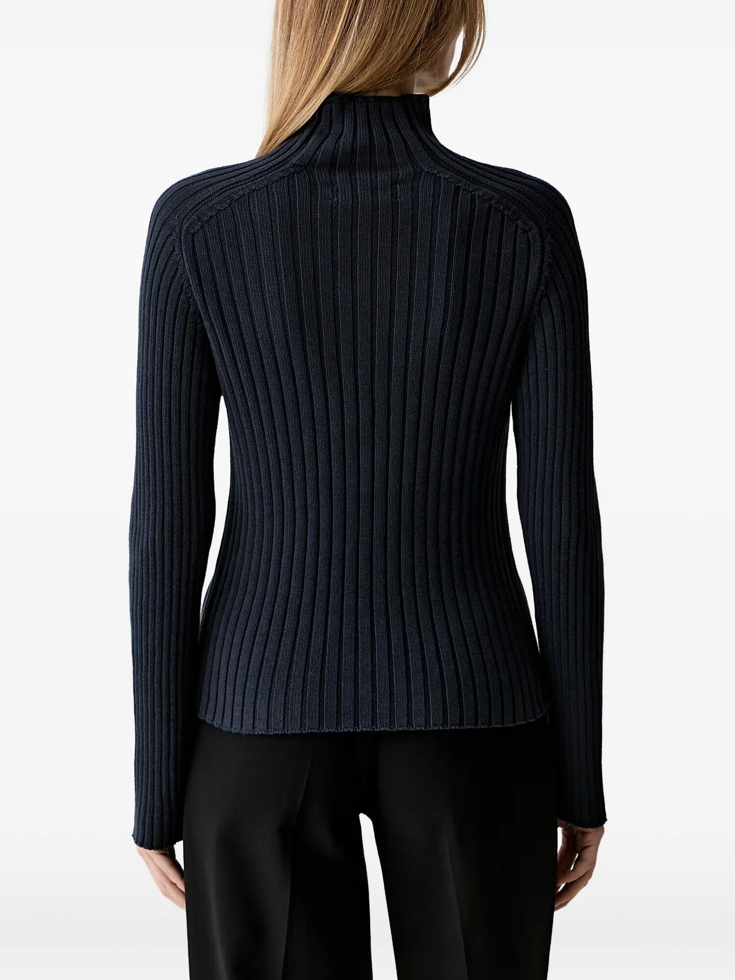 Свитер Marc O'Polo Ribbed-knit high-neck sweater, размер 42 EU — фото 1
