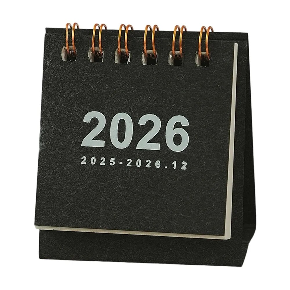 Настольный календарь 2026 с июня 2025 по декабрь спиральный переплет ежемесячный