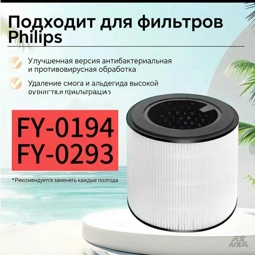Пластиковый фильтр для очистителя воздуха, Подходит для фильтров очистителя воздуха Philips.187*180cm