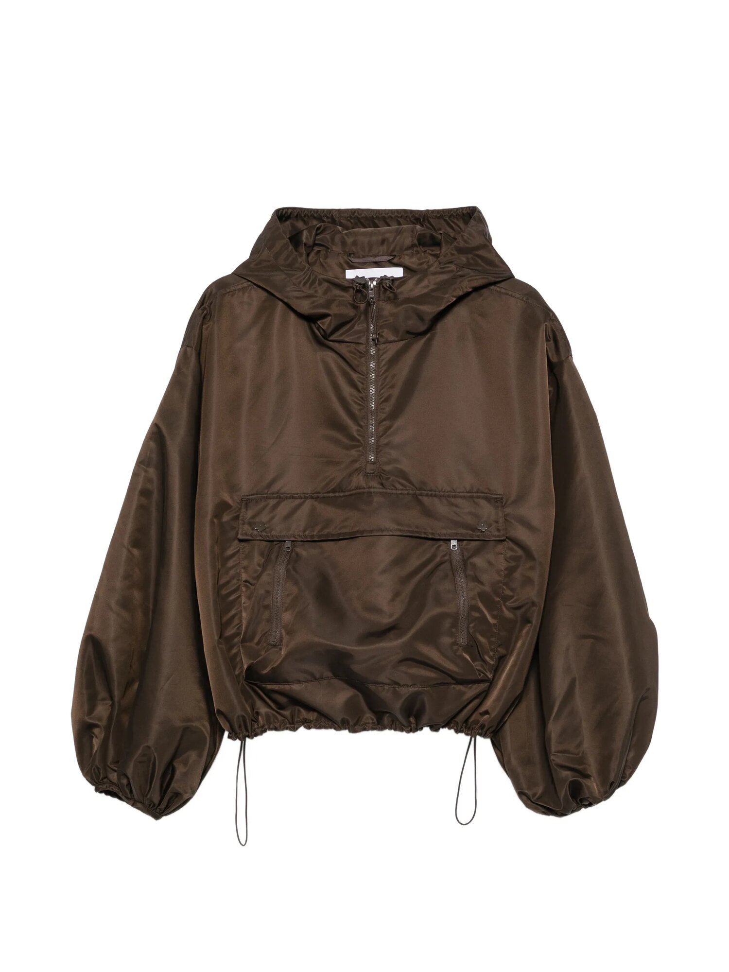 Куртка Hooded balloon-sleeve jacket