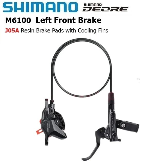 Тормоз SHIMANO DEORE M6100 2-поршневой M6100 J05A LF