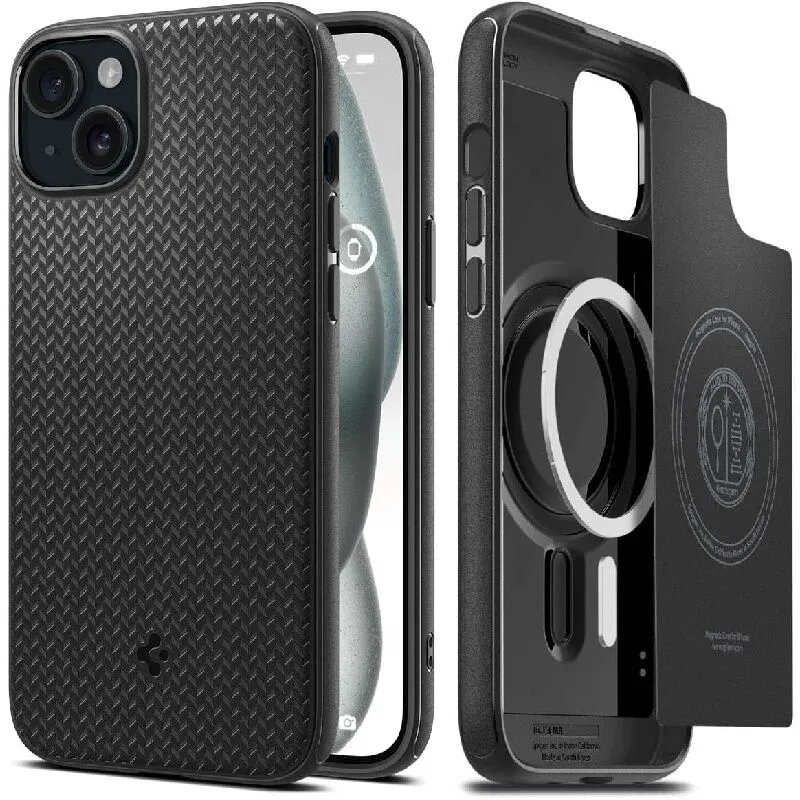 Чехол для мобильного телефона Spigen iPhone 15 Mage Armor MagFit, совместимый с MagSafe
