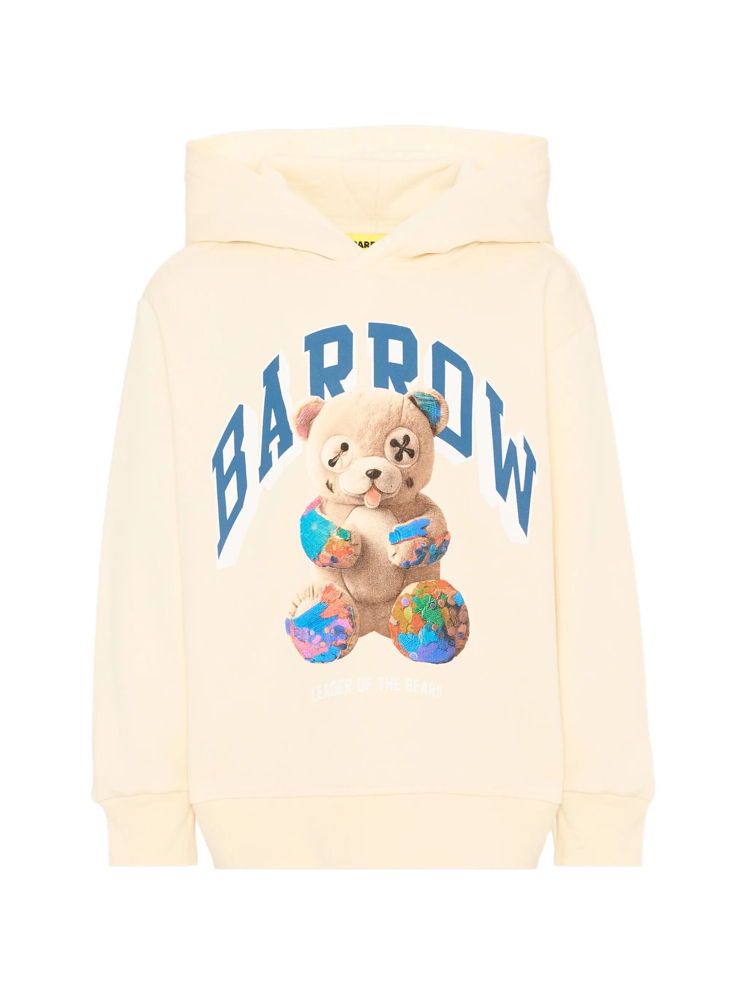 Худи BARROW Teddy-bear print hoodie