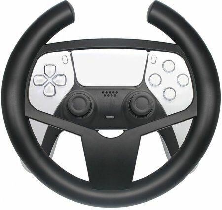 Руль-насадка Steering Wheel для геймпада PS5 (HHCP5001)