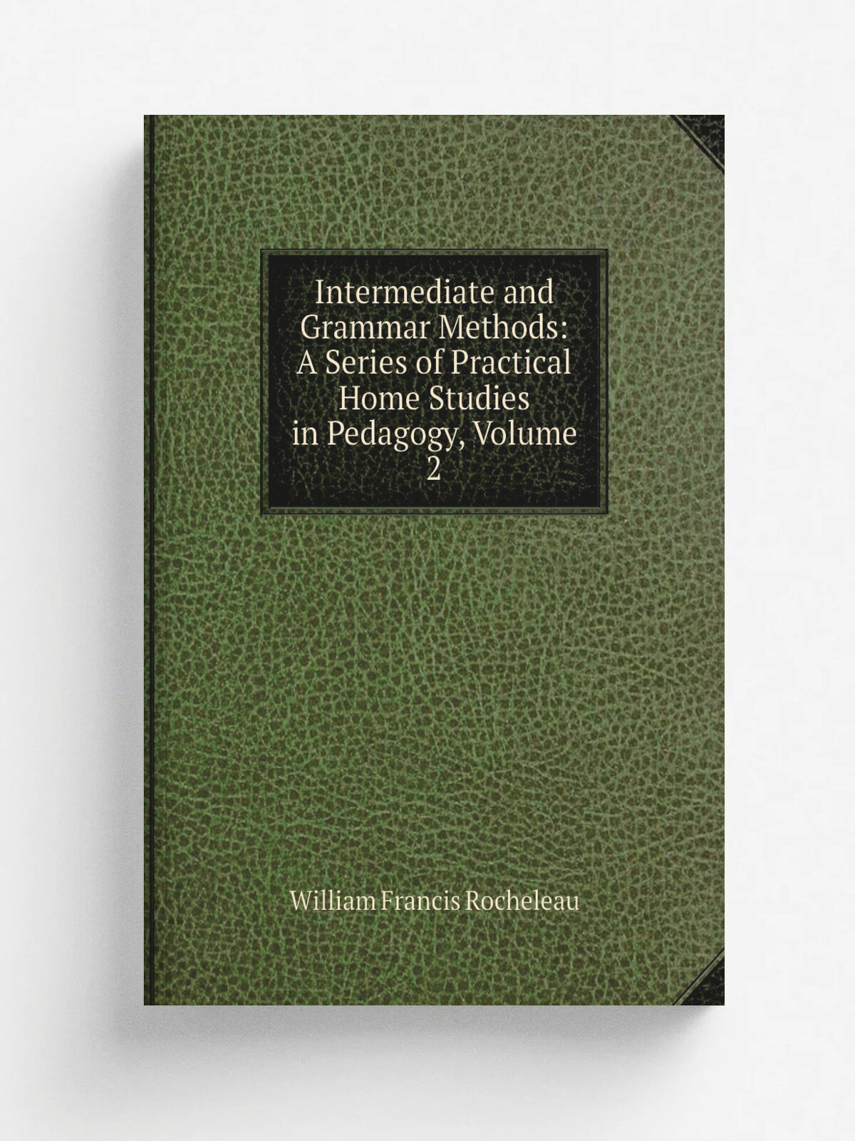 Intermediate and Grammar Methods: A Series of Practical Home Studies in Pedagogy, Volume 2