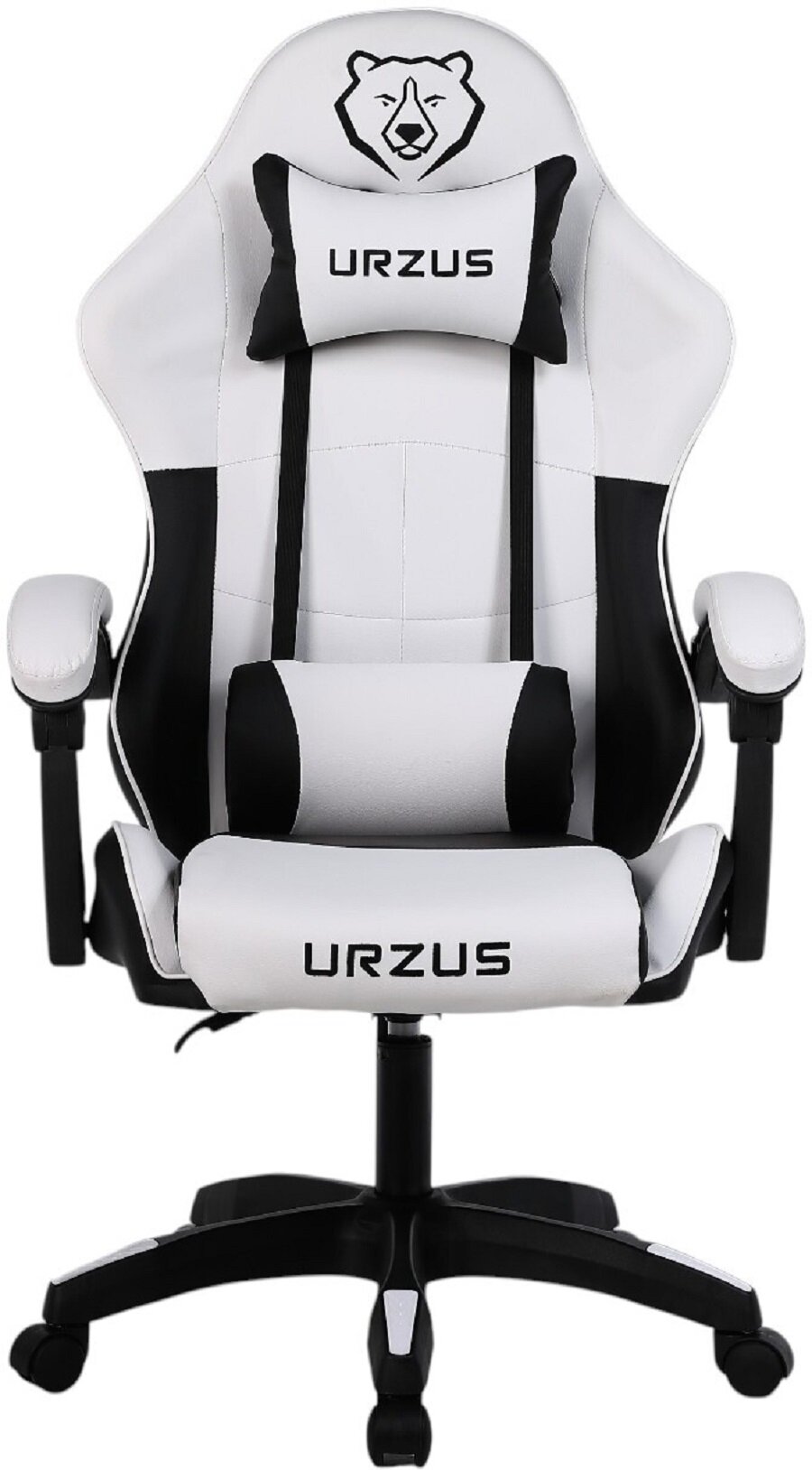 Кресло компьютерное игровое URZUS Pulsar White экокожа (UR-7351130)