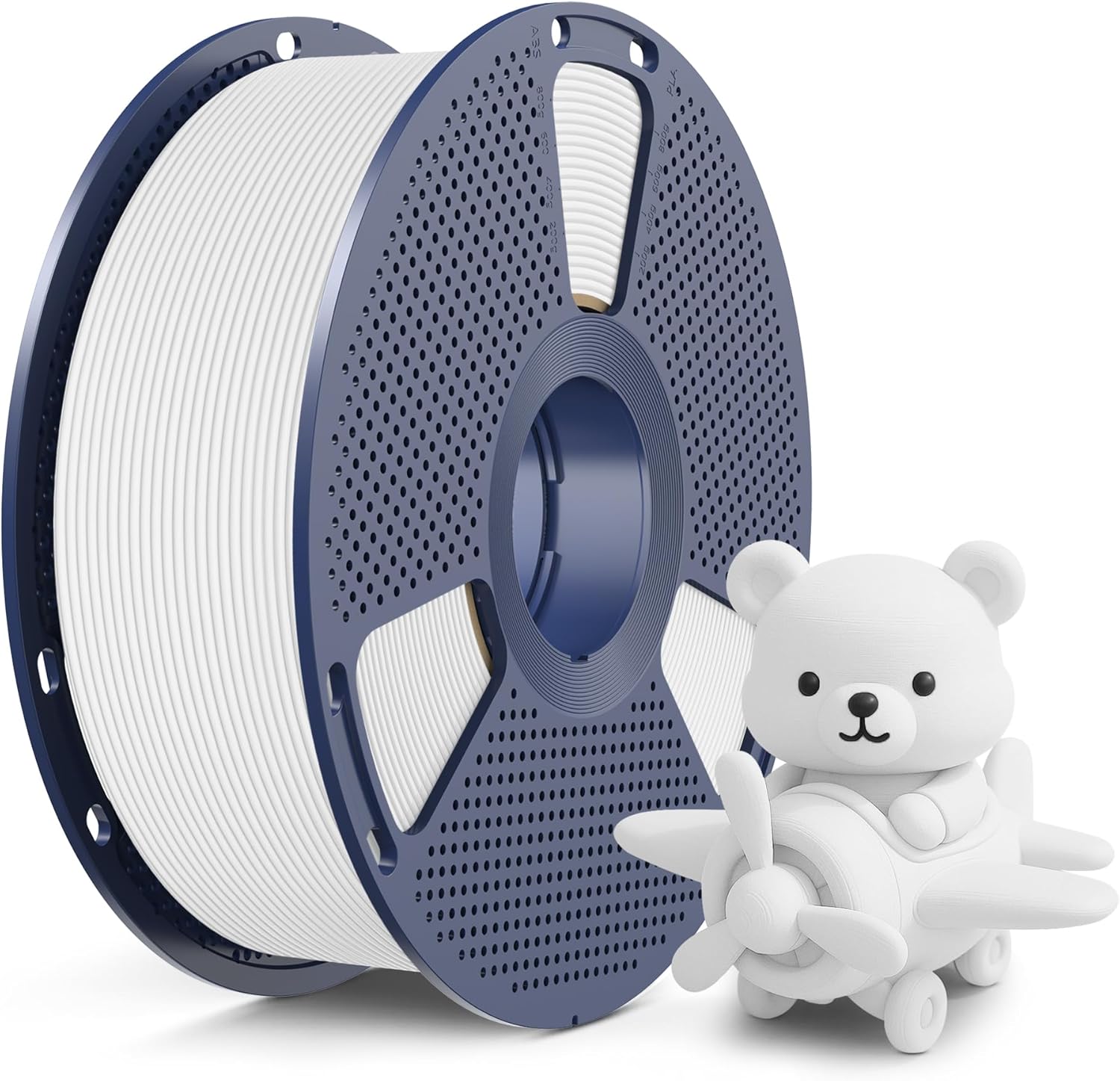 Филамент SUNLU High Speed Matte PLA 1.75 мм 1 кг, быстрая печать до 600 мм/с, без натяжения, точность +/- 0.02 мм, многоразовая катушка