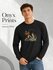 Лонгслив ONYX PRINTS, размер XL, , черный