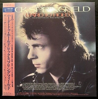 Виниловая пластинка Rick Springfield - Hard To Hold - Soundtrack Recording (Япония 1984г.)