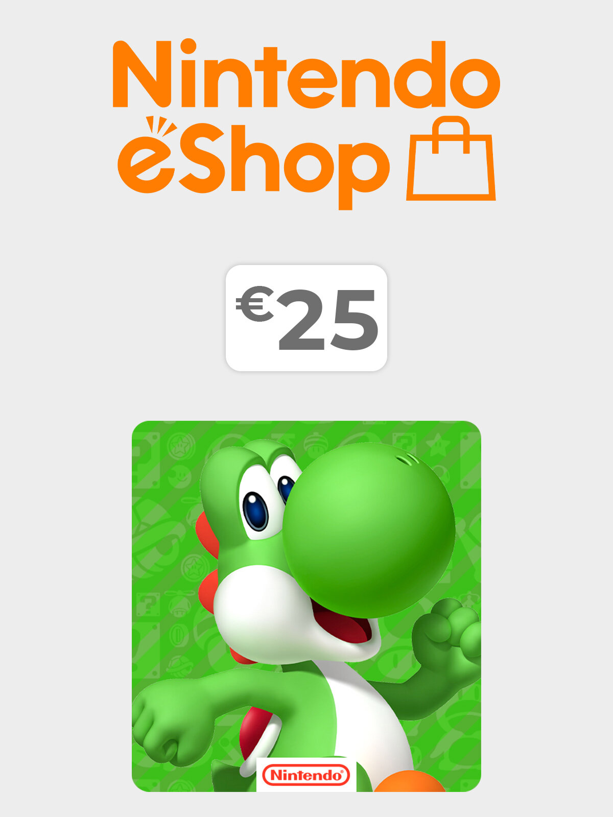 Карта оплаты Nintendo eShop 25 EUR [Цифровая версия]