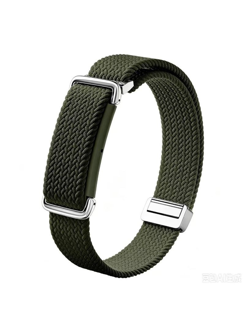 Плетеный нейлоновый ремешок с магнитной застежкой для Google Fitbit Air, спортивный браслет для бега