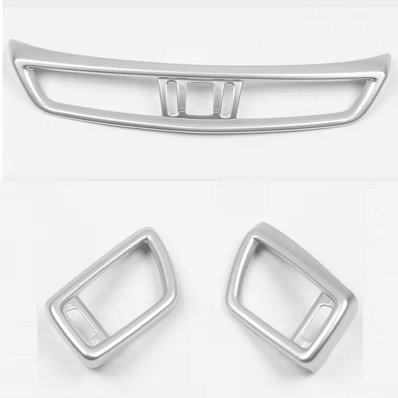 Крышка розетки кондиционера Nissan Qashqai X-Trail Silver 3шт