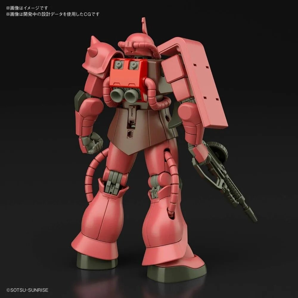 Фигурка Gunpla-gundam пластиковая модель, ABS пластик, цвет: красный, подходит для возраста 14+ — фото 1