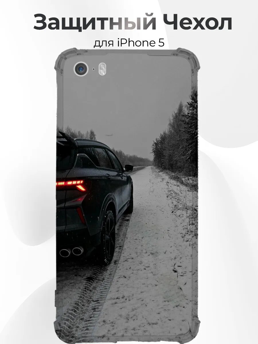 IPhone 5/5s Geely Monjaro чёрный Snow