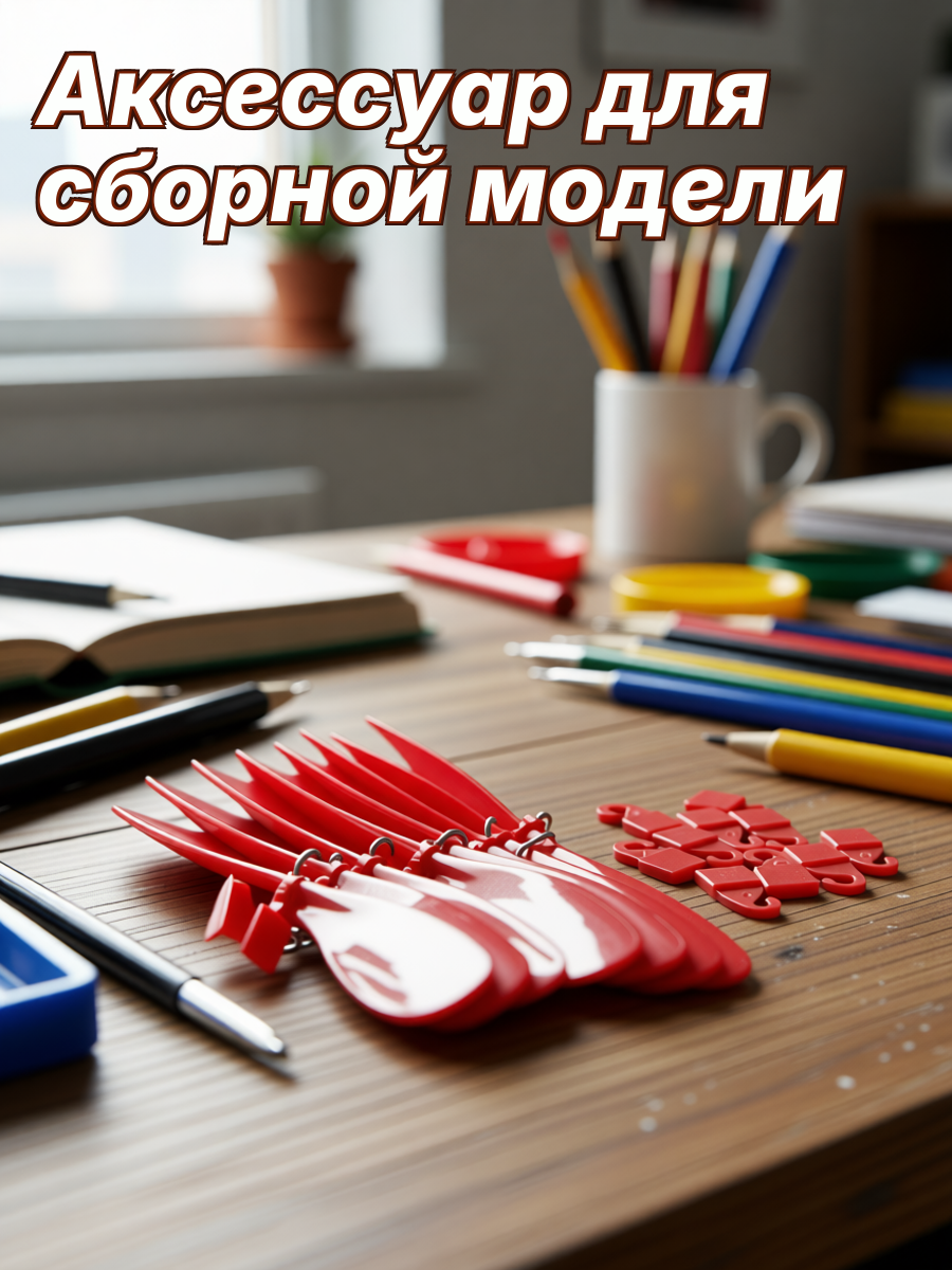 Пропеллер 13 см для сборки моделей самолетов, комплект из 10 штук для творческих занятий