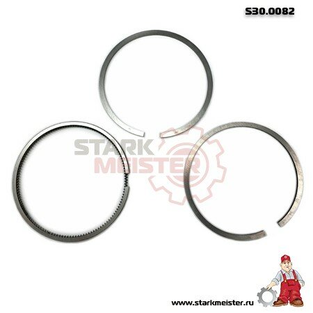 Комплект поршневых колец компрессора D=75.00mm STD