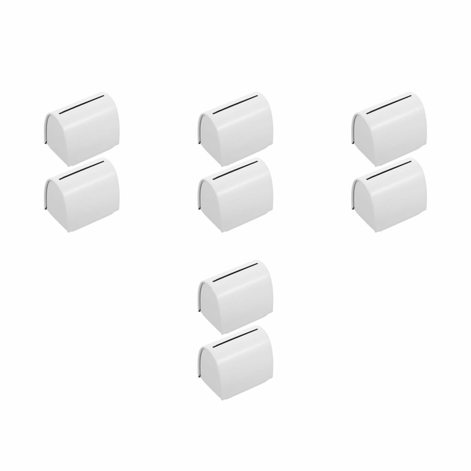 Футляр из железа белого цвета для хранения бритв с безопасным держателем для мужчин