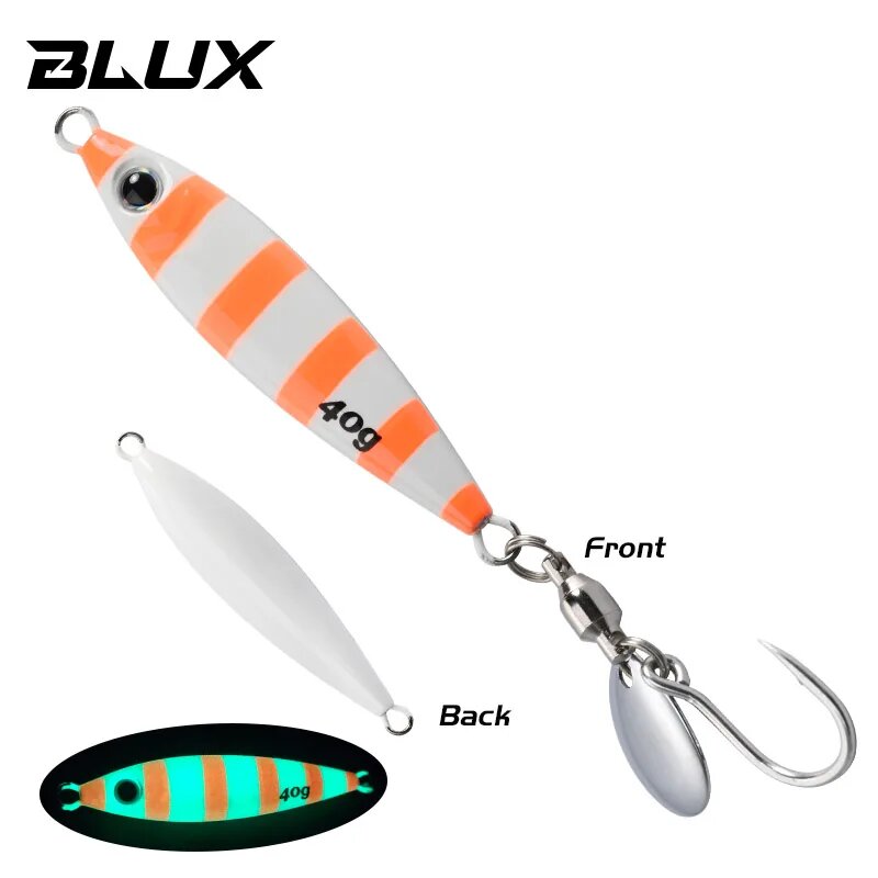 BLUX Blade Shotel Casting Jig 30г 40г 60г 40g, Color C