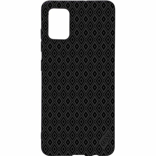 Ультратонкая защитная накладка для Samsung Galaxy S20+ с принтом "Magic Rhombs" черный