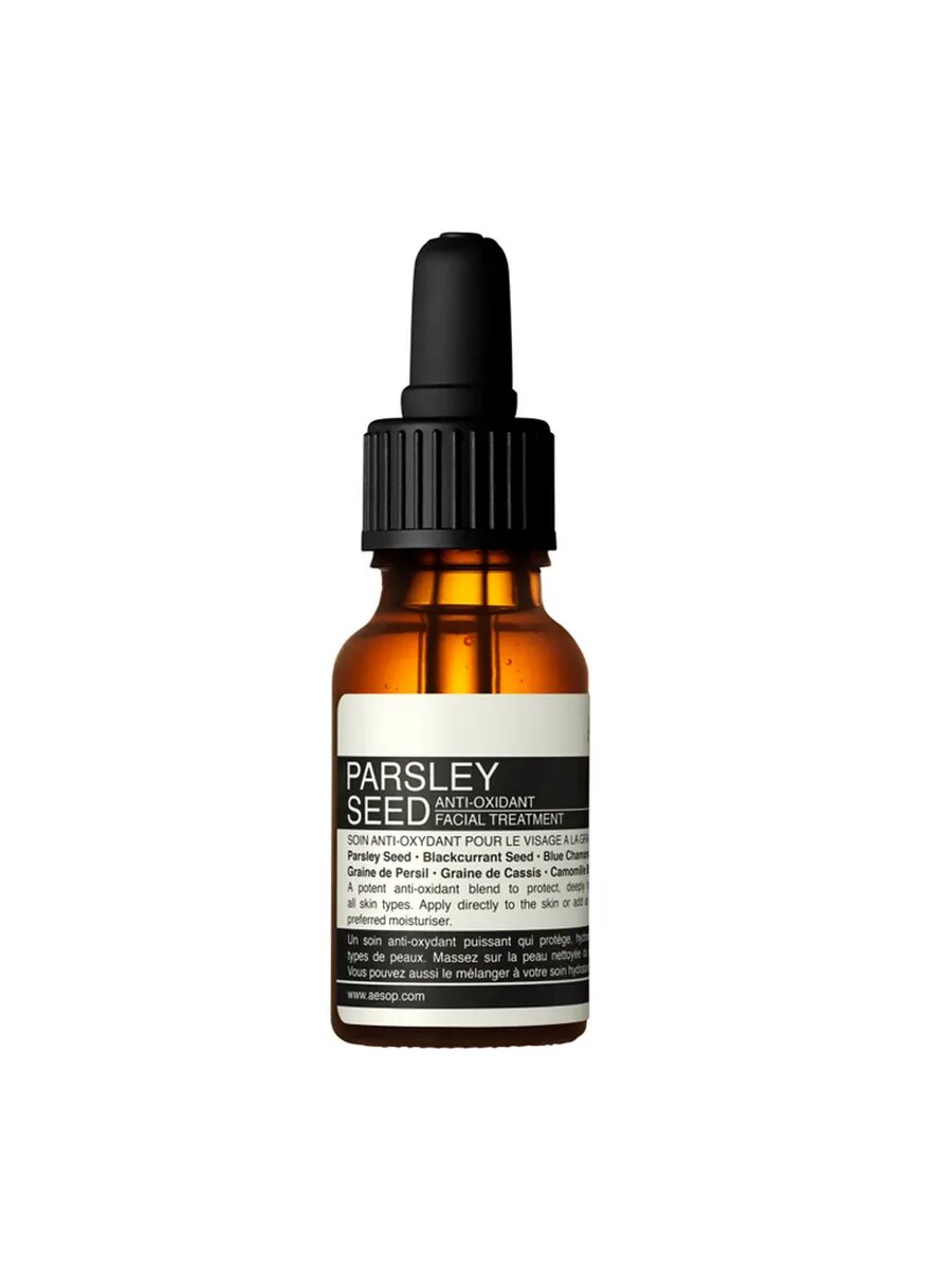 AESOP Parsley Seed Anti-Oxidant Facial Treatment Масл 15 мл