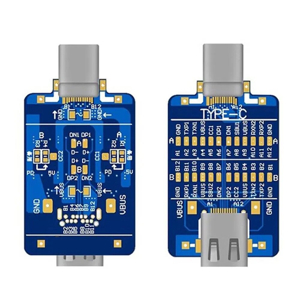 Тестер USB-C BL-804 для диагностики разъёма, измерение напряжения и тока, совместим с мобильными телефонами и ноутбуками