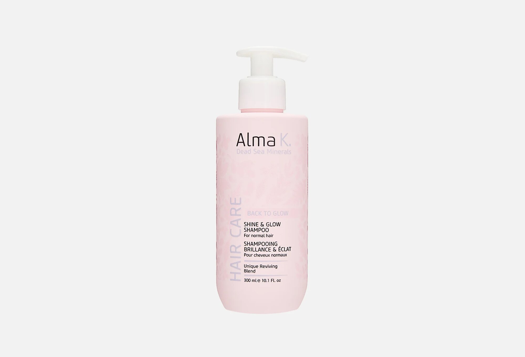 Шампунь Alma K Shine&Glow, для нормальных волос, увлажнение, 300 мл