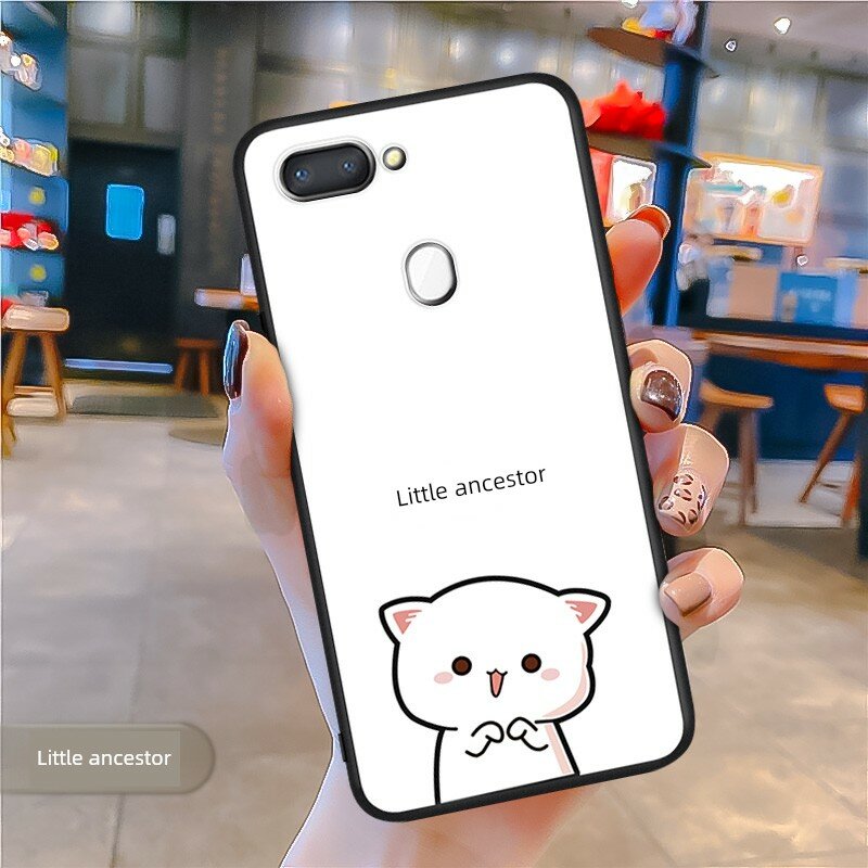 Чехол для OPPO R15 Standard Edition с рисунком 'Little Boss', мягкий TPU, противоударный, одиночный