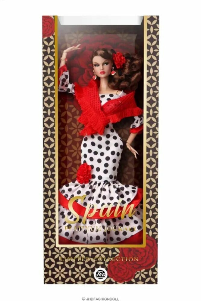 Mizi Platimum Journey Spain AnnaMay Dressed Doll Mizi Platinum Journey Series Испанские куклы Анны Мэй