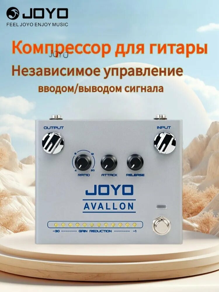 Педаль для гитарного усилителя JOYO R-19 (EU блок питаниЯ EвропейскаЯ вeрсиЯ)