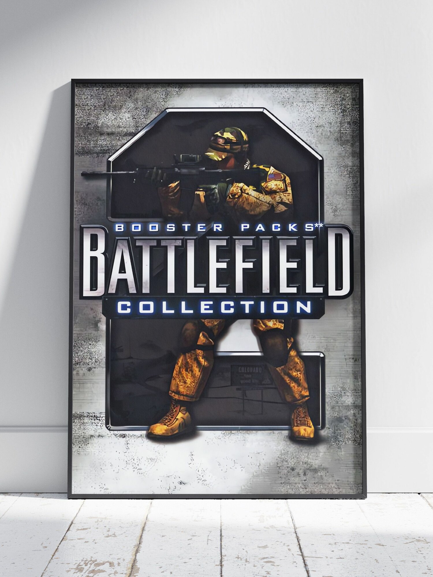 Плакат на стену для интерьера Батлфилд (Battlefield 2 - 5) - Постер по компьютерной игре формата A3 (30x42 см)