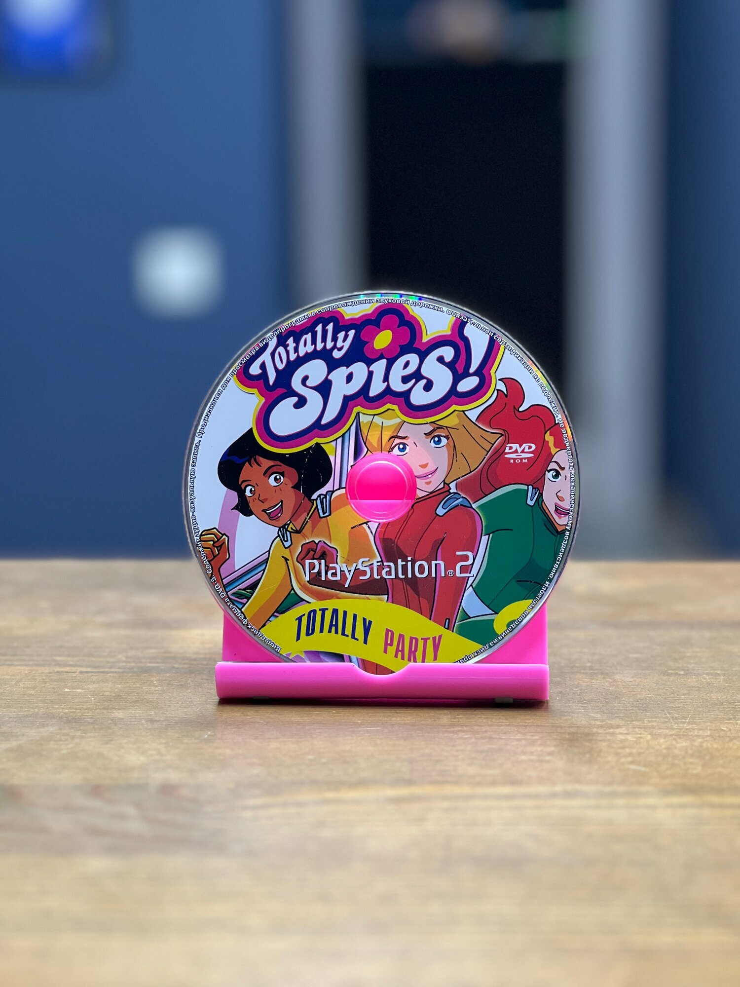 Игра Totally Spies! Totally Party PS2, диск, для Playstation 2, лицензионный, Русская версия