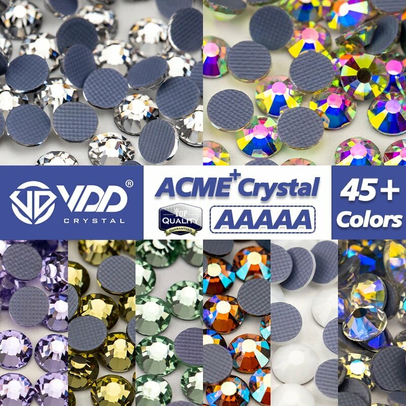Стразы VDD ACME+ SS8 1440Pcs, цвет 007 Lt.Co.Topaz — фото 1