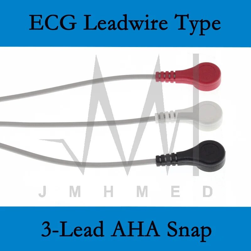 Свинцовый цельный кабель и электродный Leadwire, совместимый медицинский физиоконтроллер Lifepak 11 12 15 20 20E монитор 12P ECG EKG 3/5