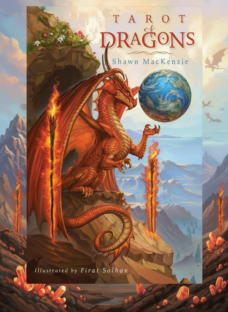 Карты Таро "Tarot of Dragons Cards" Llewellyn / Таро Драконов