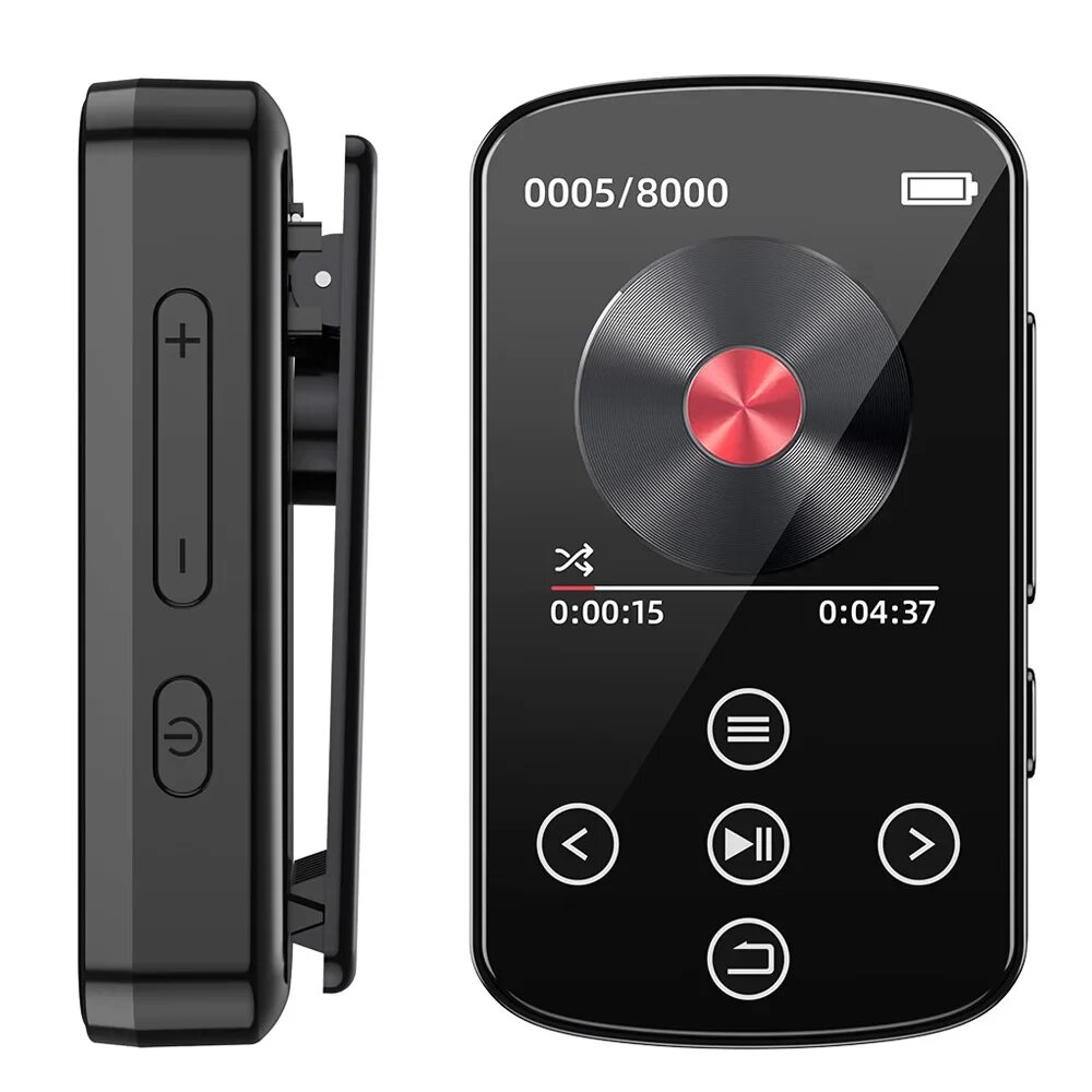 MiTwoo MP3-плеер Bluetooth 0-128 ГБ 32 ГБ, Touch MP3